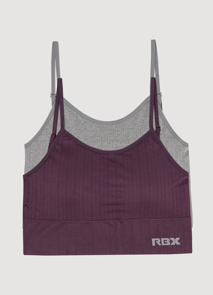 Seamless Ribbed Bralette 2-Pack – RBX Active