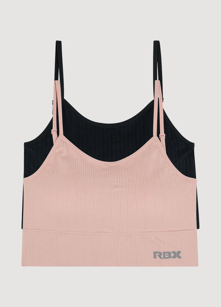 Seamless Ribbed Bralette 2-Pack – RBX Active