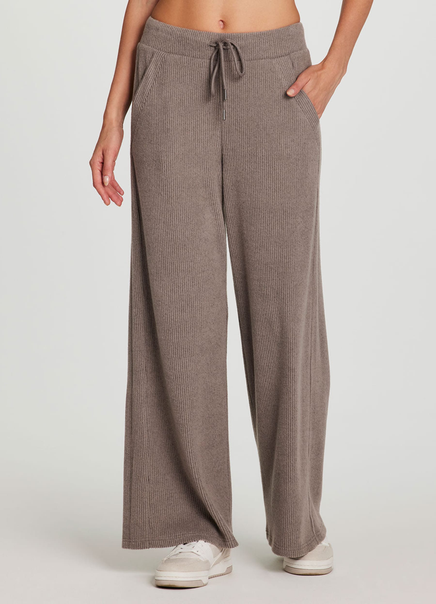 Laidback Ribbed Wide Leg Pant - RBX Active