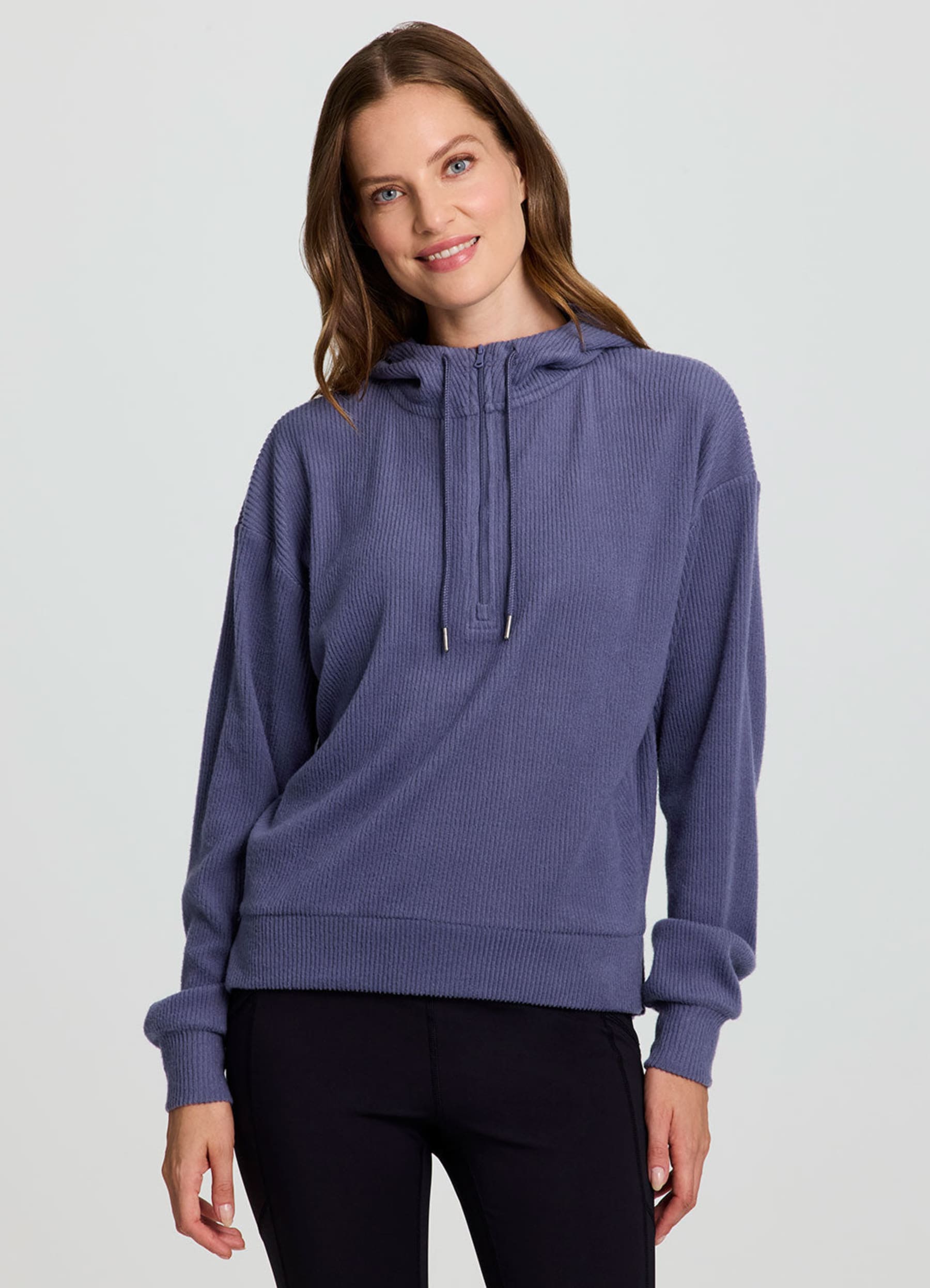 Laidback Ribbed Hoodie - RBX Active