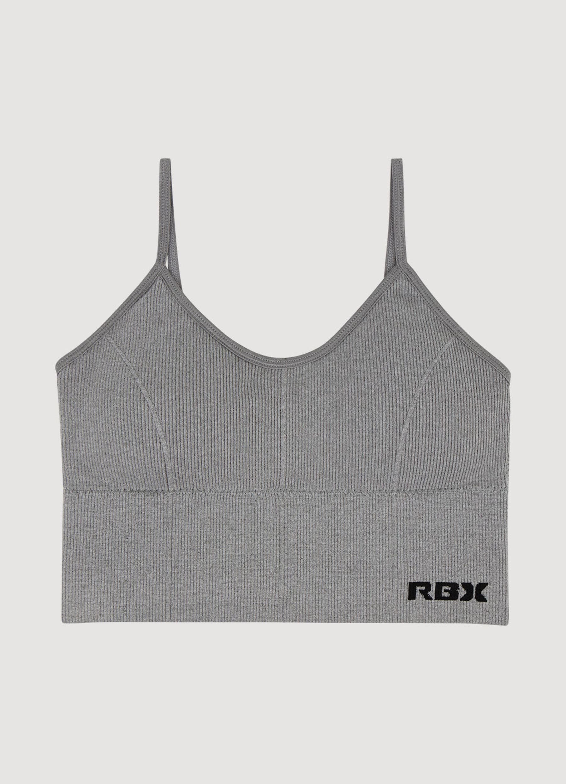 Seamless Longline Ribbed Bralette 2-Pack - RBX Active