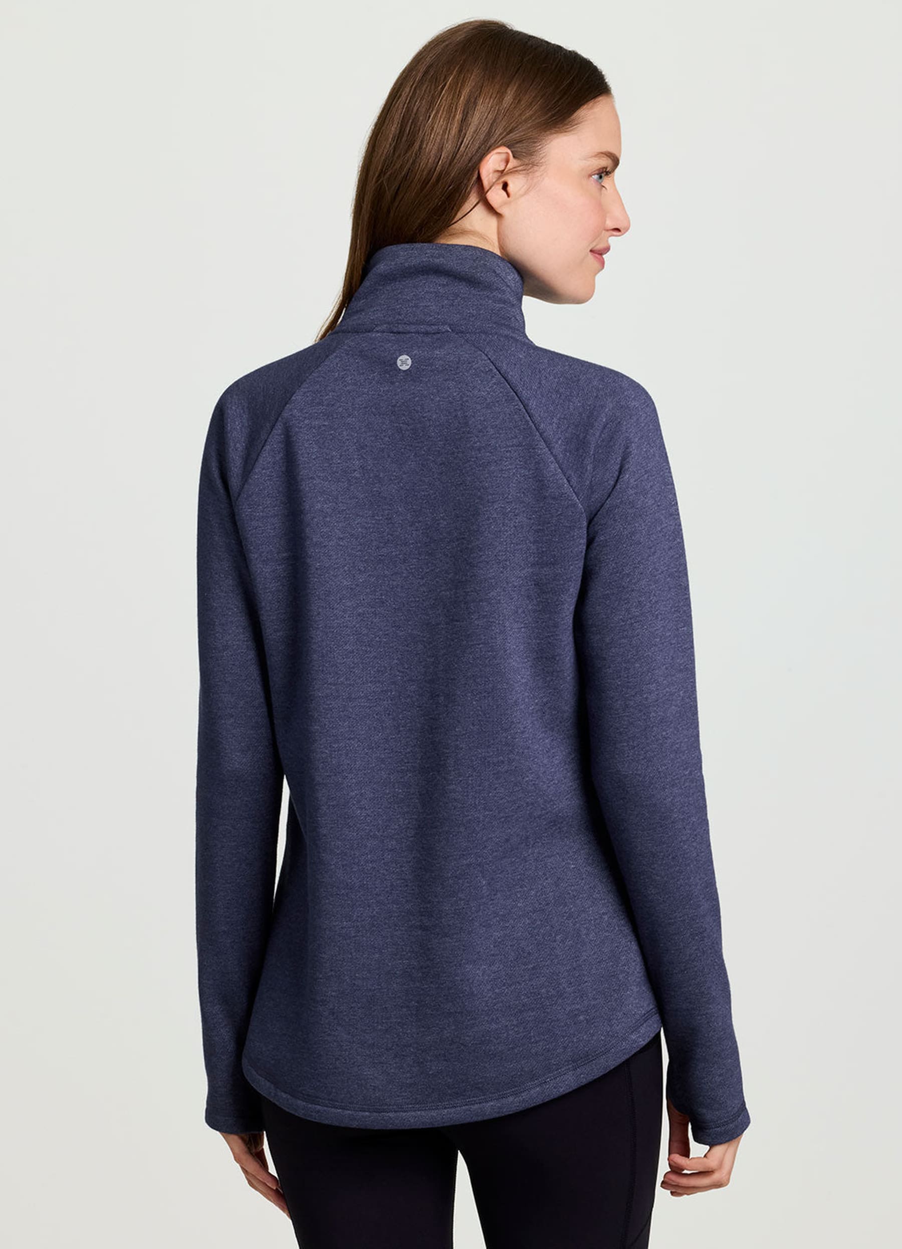 Prime Ready To Roll Fleece Zip Mock Neck Pullover - RBX Active