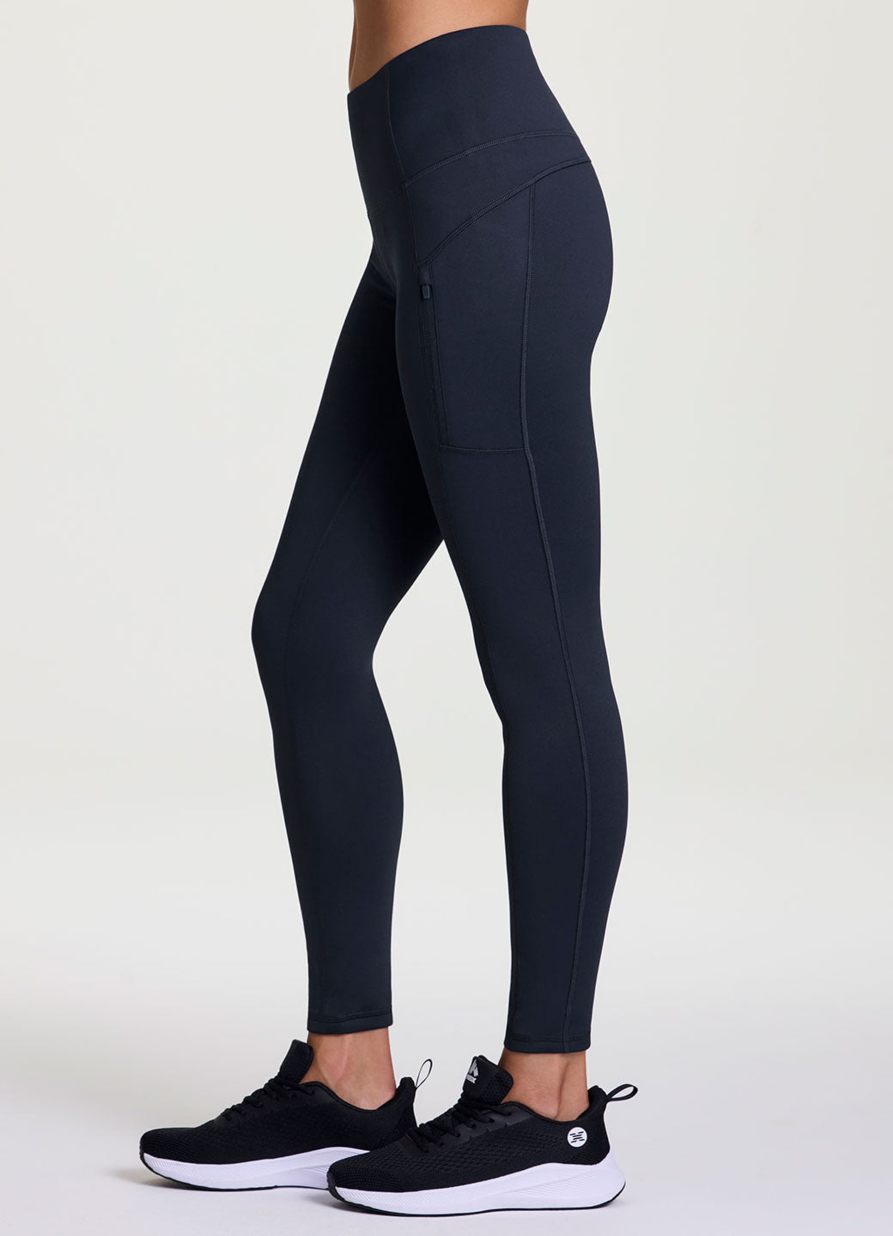 Fleece Lined Zip Pocket Legging - RBX Active