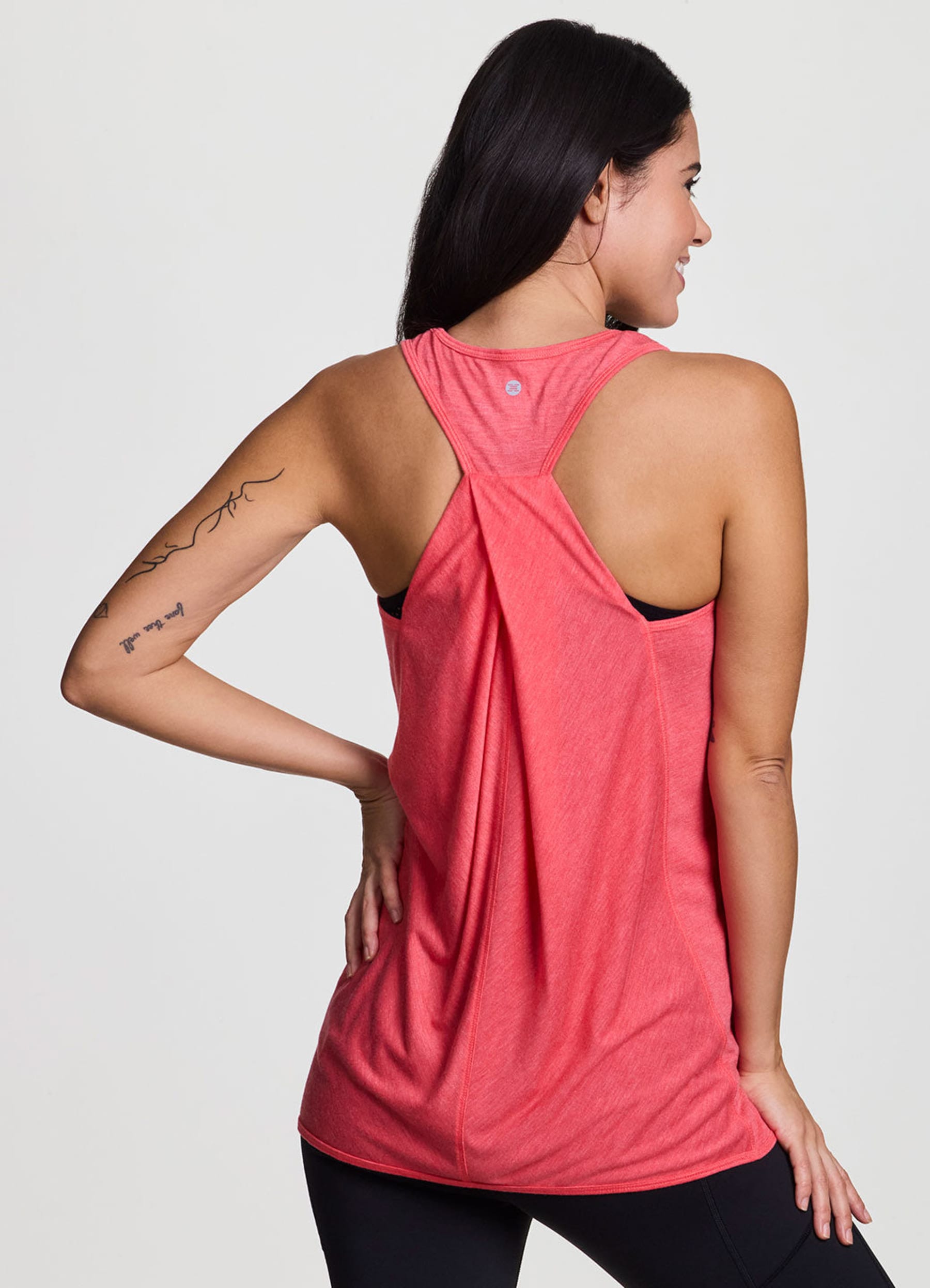 Prime Relaxed Twist Back Tank Top - RBX Active