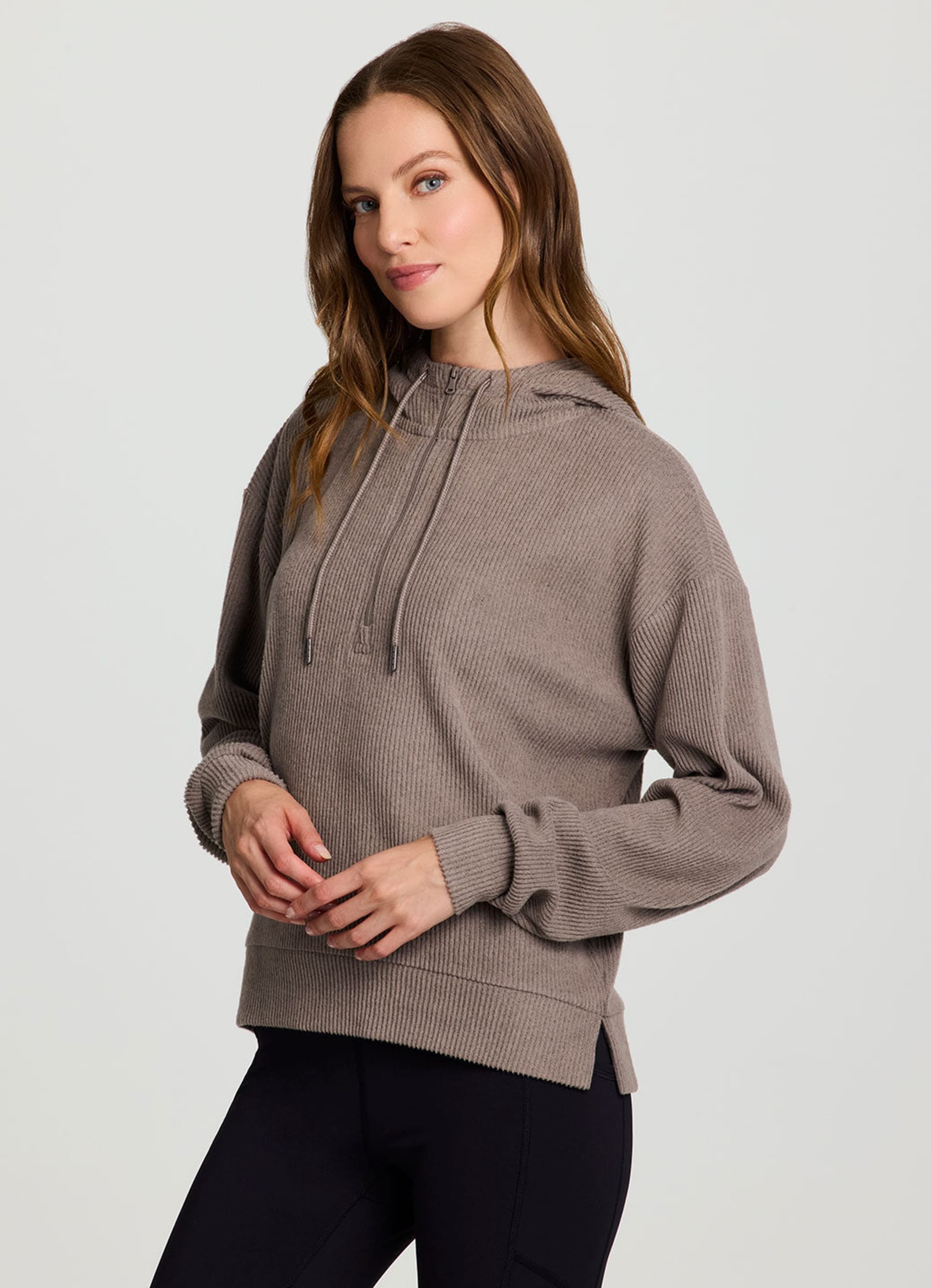 Laidback Ribbed Hoodie - RBX Active