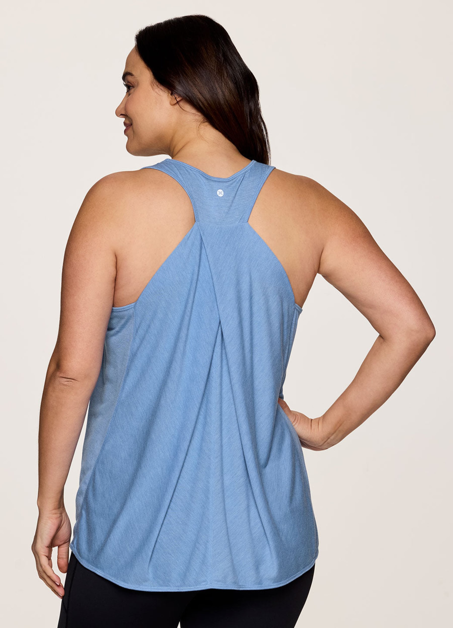 Plus Prime Relaxed Twist Back Tank Top - RBX Active