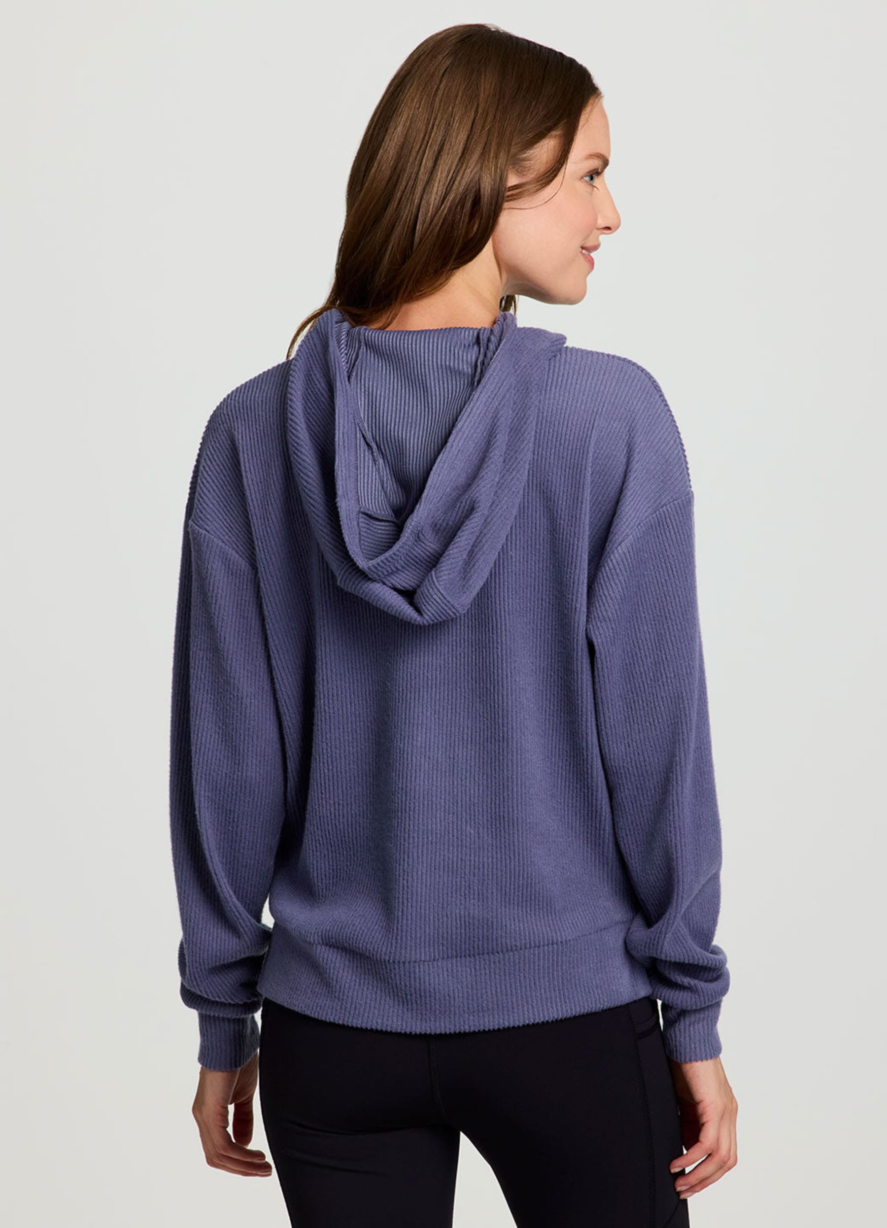 Laidback Ribbed Hoodie - RBX Active