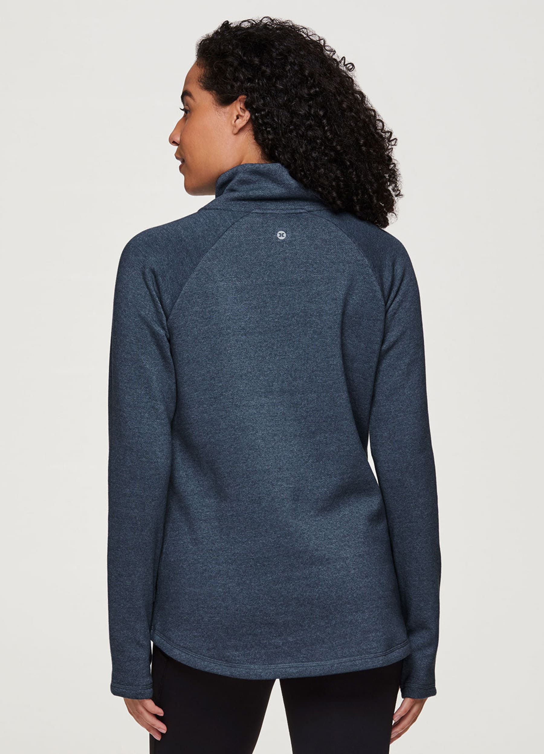 Prime Ready To Roll Fleece Zip Mock Neck Pullover - RBX Active