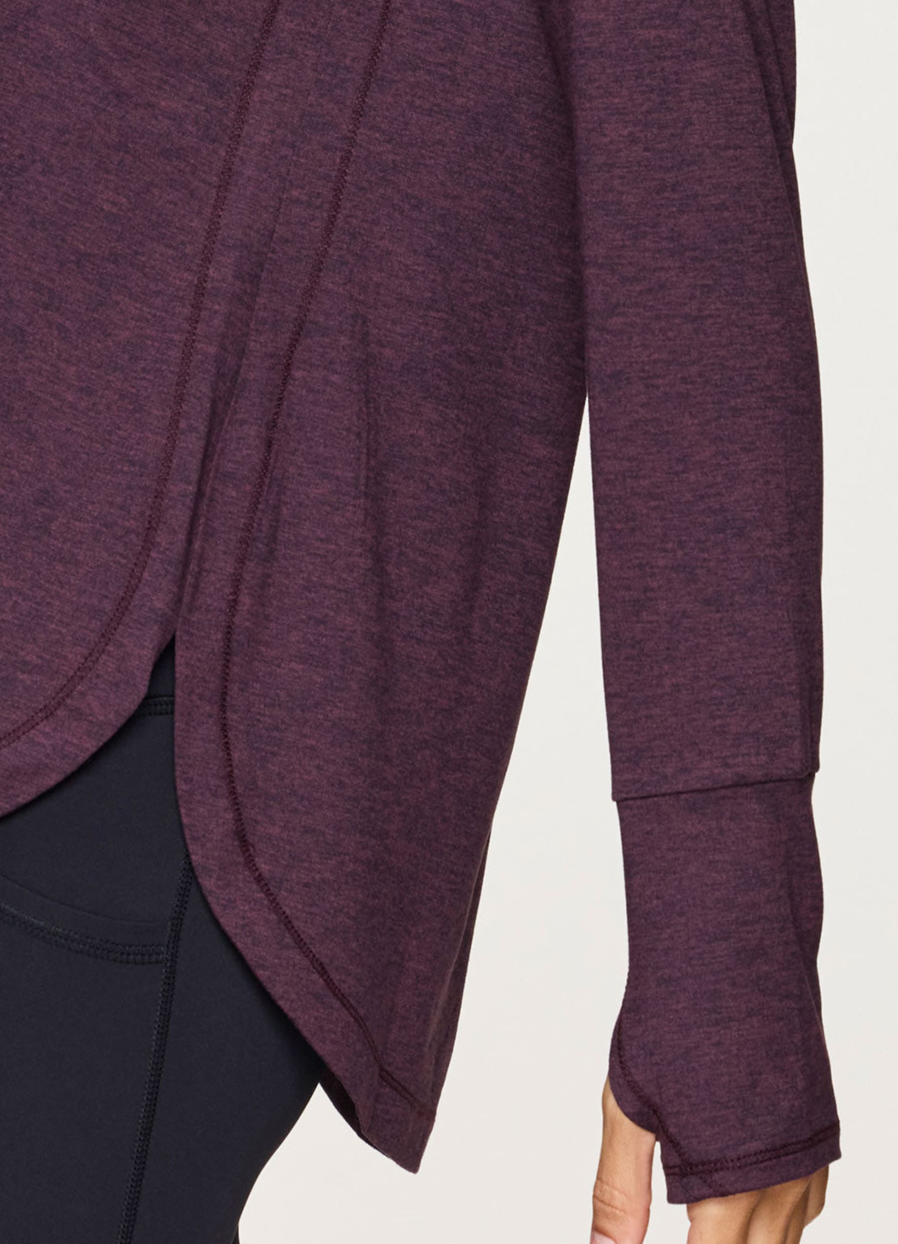 Studio Practice Long Sleeve Tunic Tee - RBX Active