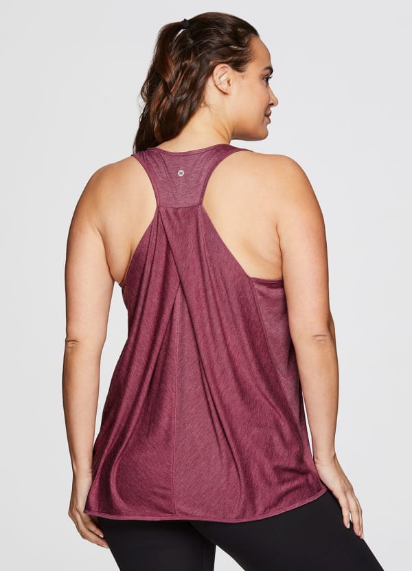 Plus Prime Relaxed Twist Back Tank Top – RBX Active