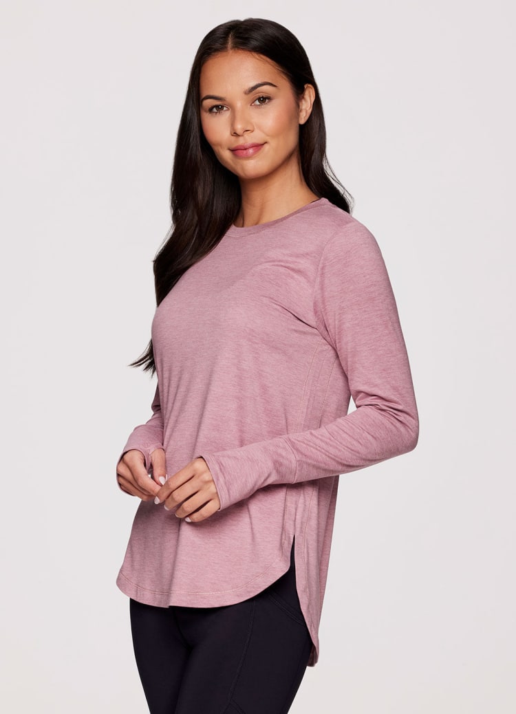 Studio Practice Long Sleeve Tunic Tee - RBX Active