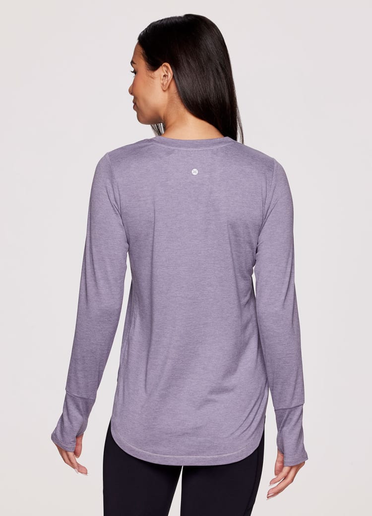 Studio Practice Long Sleeve Tunic Tee - RBX Active