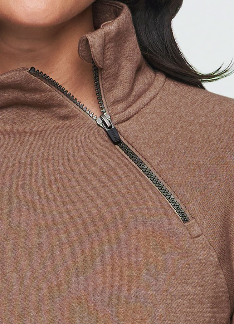 Prime Ready To Roll Fleece Zip Mock Neck Pullover - RBX Active