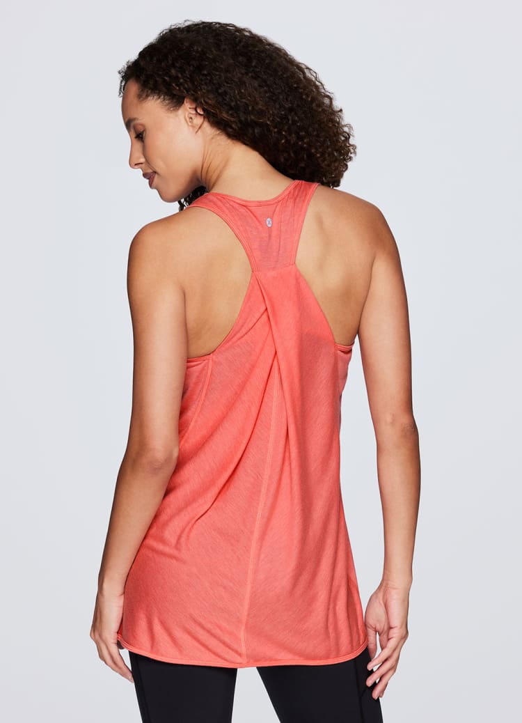 Prime Relaxed Twist Back Tank Top - RBX Active